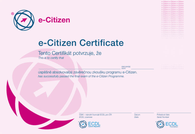 ECDL - European Computer Driving Licence | Gymnázium Jana Blahoslava ...