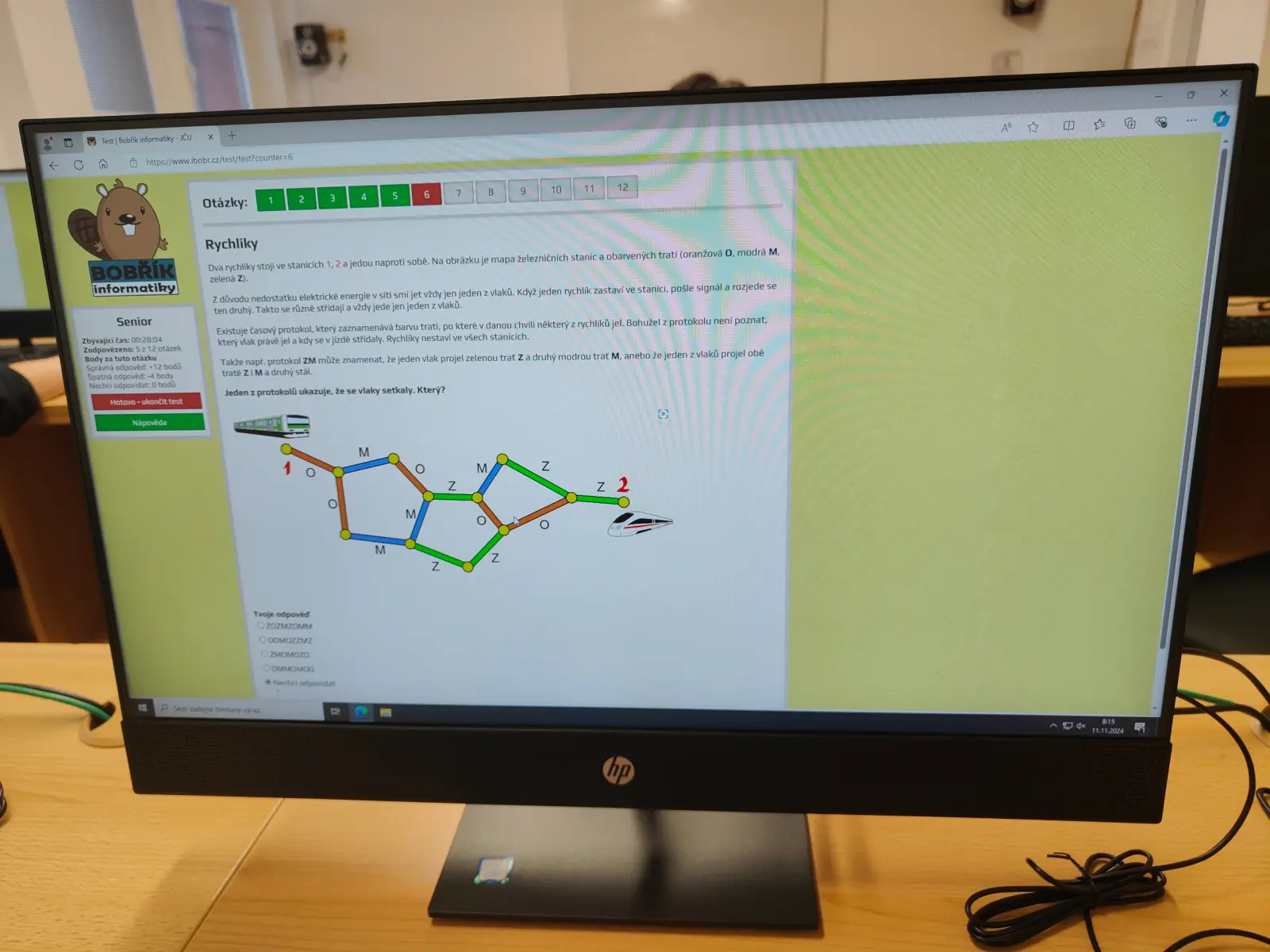 Bobřík informatiky | Gymnázium Jana Blahoslava Ivančice
