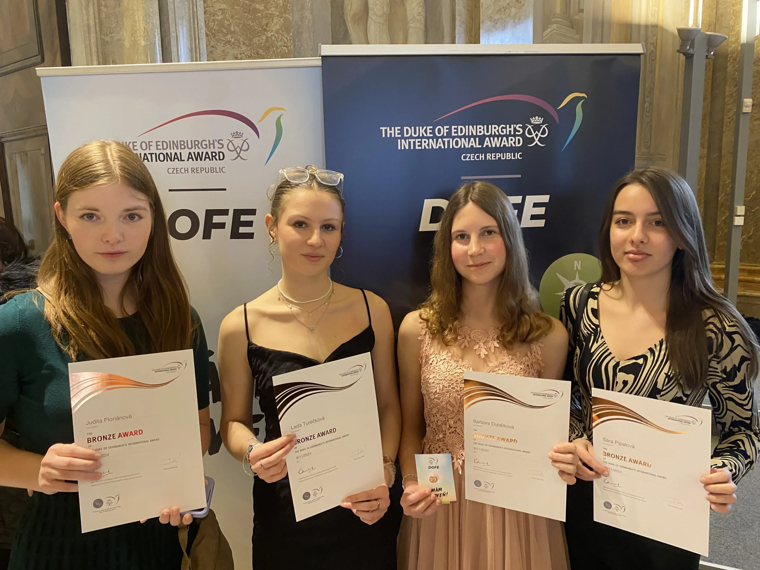 Bronzová ceremonie DofE | Gymnázium Jana Blahoslava Ivančice