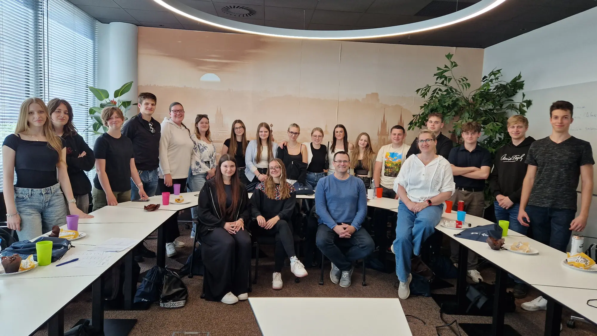 Vzdělávací program ve firmě AT&T | Gymnázium Jana Blahoslava Ivančice