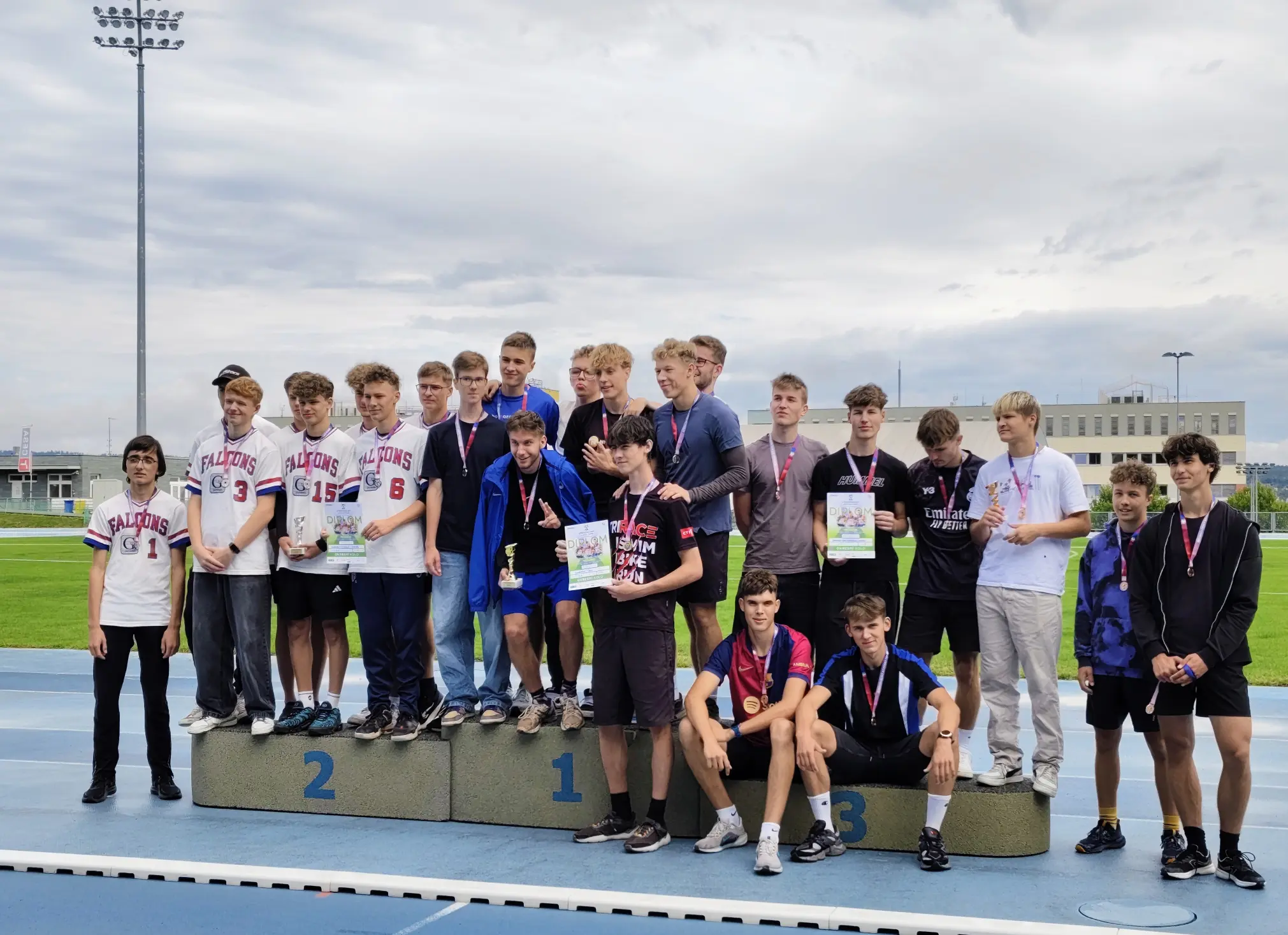 Středoškolský atletický pohár | Gymnázium Jana Blahoslava Ivančice