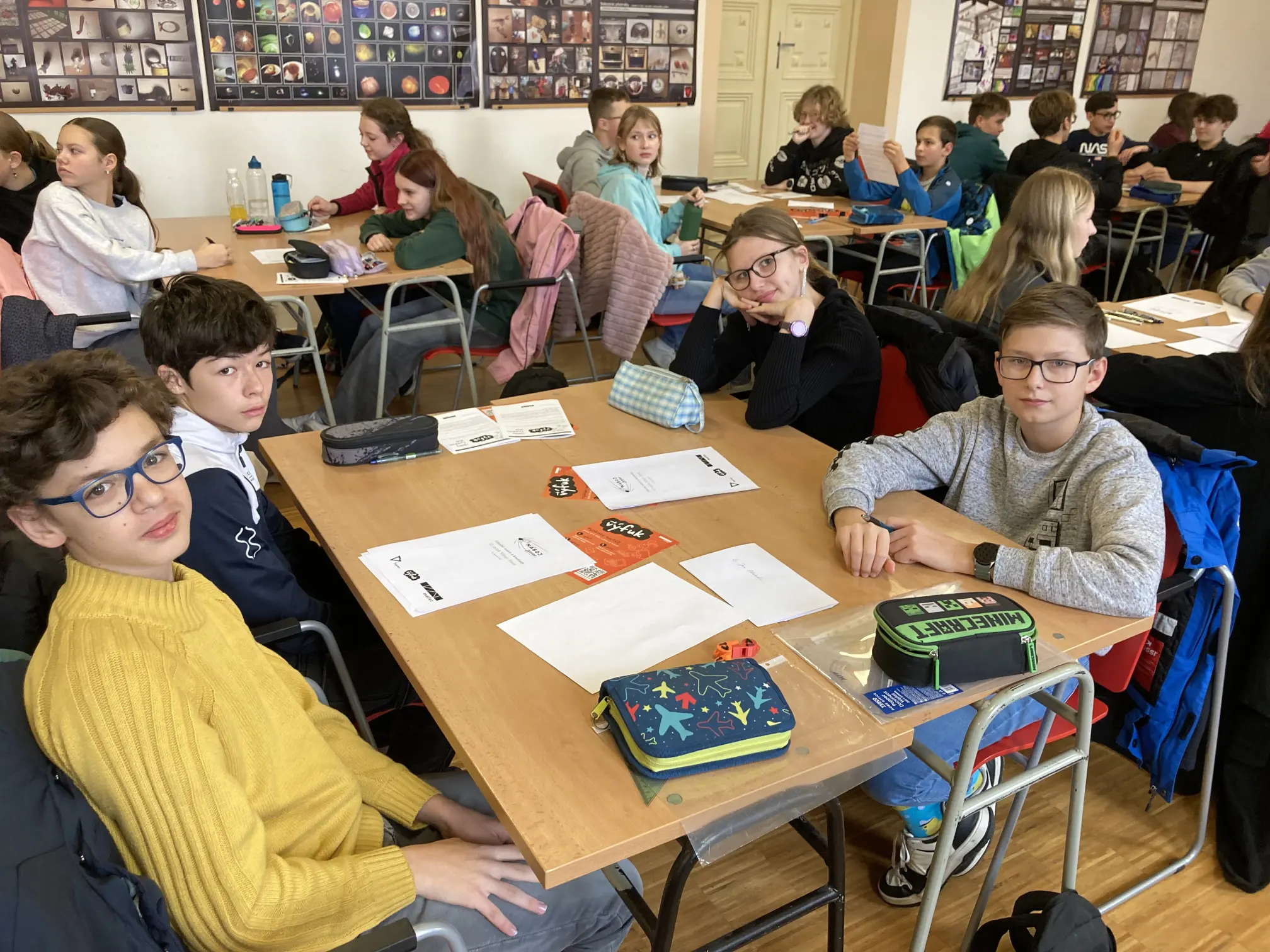 Úspěšná účast studentů tercie na soutěži Náboj Junior | Gymnázium Jana ...